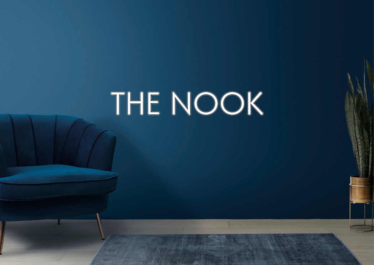 CUSTOM SIGN: THE NOOK - Electric-Confetti USA