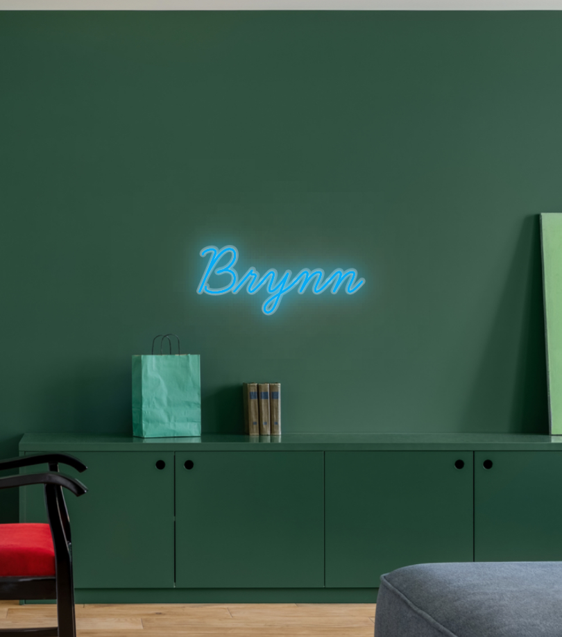 CUSTOM SIGN: Brynn - Electric-Confetti USA